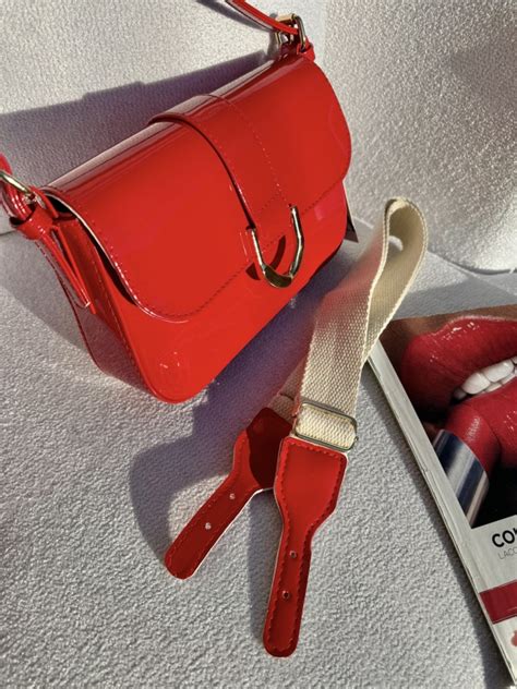 کیف ورنی جلو سگک 1595