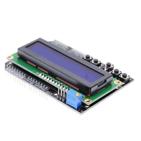 Lcd1602 Lcd Keypad Shield Blue Backlight Beemong Technology