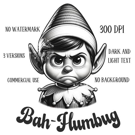 Grumpy Christmas Elf Png Grumpy Elf Png Christmas Elf Clipart Grumpy