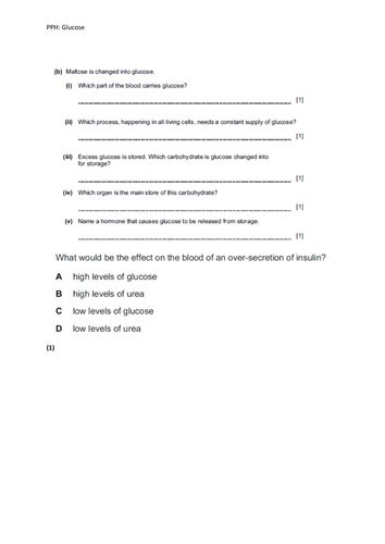 Igcse Edexcel Biology 9 1 Topic 9 Homeostasis And Excretion