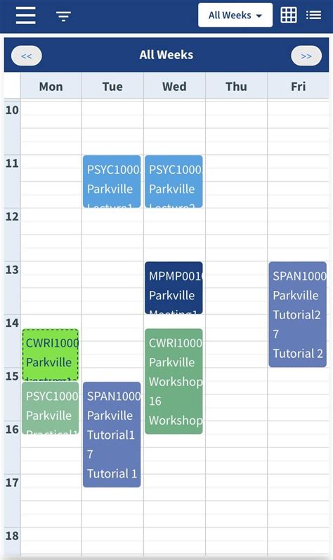 Anyone In Any Of My Allocated Classes Runimelb