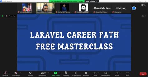 গতকালের Laravel Career Path ফ্রি মাস্টারক্লাস যারা মিস করেছেন তাঁরা ইউটিউব থেকে রেকর্ডিংটা