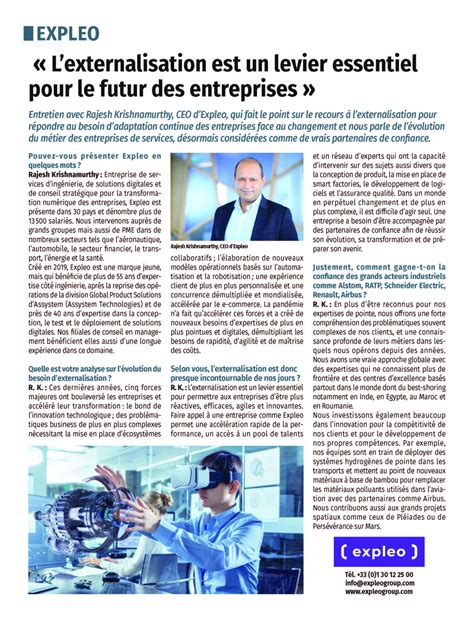 Expleo Group On Linkedin Why Has Externalisation Become So Important