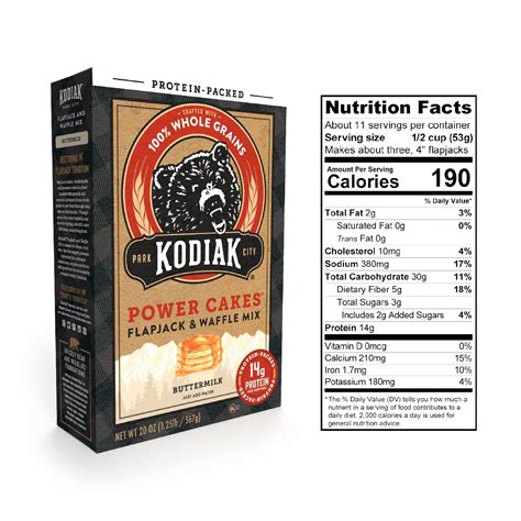 Kodiak Cakes Protein Waffles Nutrition Facts At Todd Reno Blog