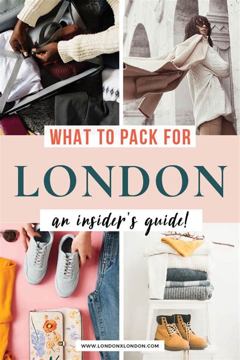 The Ultimate London Packing List What To Pack London X London