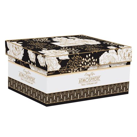 Set Ceainic Cu 2 Cesti Art Deco And Flower Easy Life