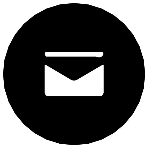 Mail With Circle Vector SVG Icon SVG Repo