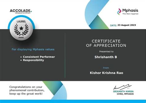 Shrishanth B Posted On Linkedin