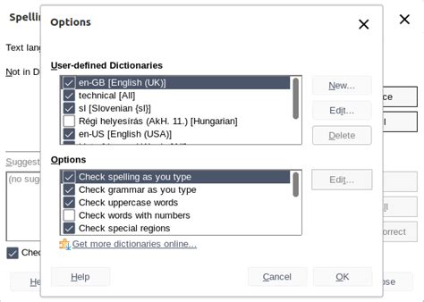 rethink spelling options · issue 6238 · collaboraonline online · github