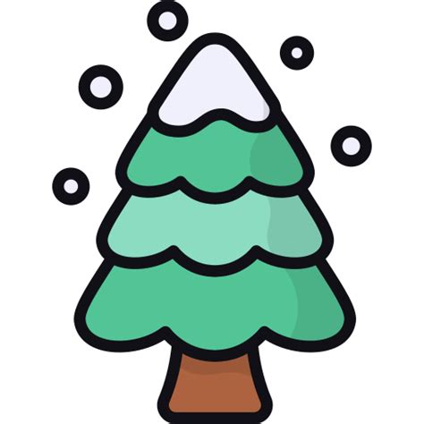 Pine Tree Generic Color Lineal Color Icon