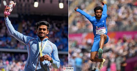 Eldhose Paul Clinches Historic Triple Jump Gold At Cwg 2022 Pictures