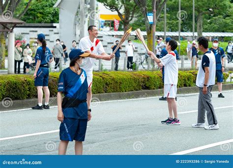 Fuji City Shizuoka Ken Japan June 24 2021 Tokyo 2020 Olympic