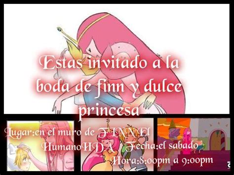 Boda De Finn Y La Princesa Chicle Hora De Aventuras Con Finn Y Chicle