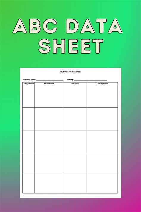 Abc Data Sheet