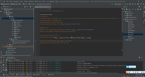 SpringBoot MyBatis Vue实现个人博客系统 代码 最代码