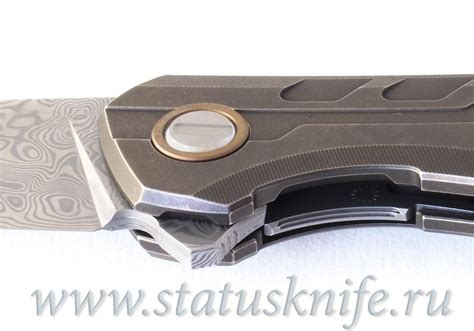 Купить Нож Широгоров 111 TiBr Damascus Custom Division Кастом Дивижн ...