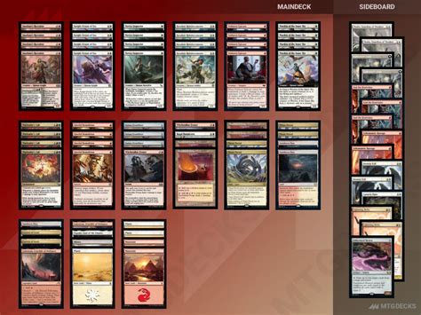 Arena Standard S Boros Convoke Deck By Ozymandias • Mtg Decks