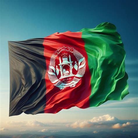 Premium Photo Captivating Afghanistan Flag A Symbolic Masterpiece