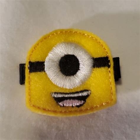 Yogi And Cecils Boutique Accessories New One Eyed Minion Felt Hair