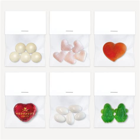 Gastgeschenk Tüte transparent Etikett Schmetterlinge