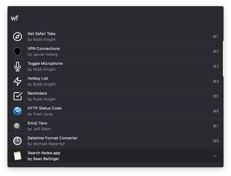 Github Rknightukalfred Workflows My Alfred Workflows
