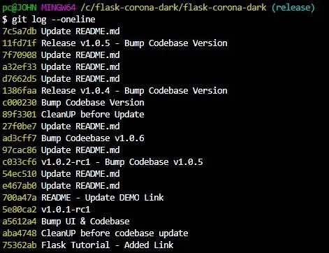 Revertir un repositorio de Git a una confirmación anterior Delft Stack