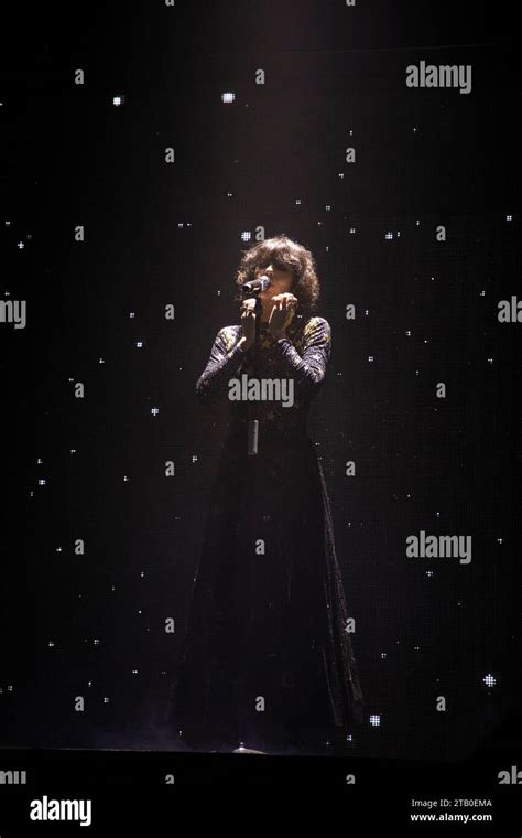 The Italian Famous Singer Giorgia Todrani Known As Giorgia Performs