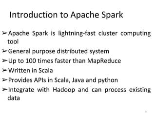 An Introduction To Apache Spark PPT