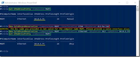 Convert Static Ip Address Settings Into A Dhcp Reservation With Powershell 4sysops