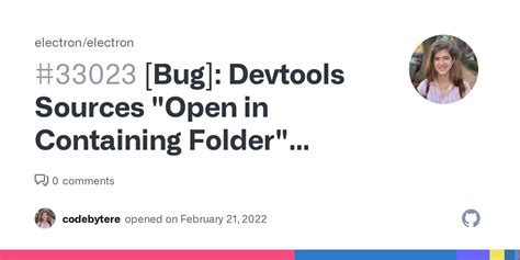 Bug Devtools Sources Open In Containing Folder Crashes Issue 33023 Electron Electron