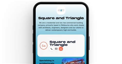 Square And Triangle Fingertip