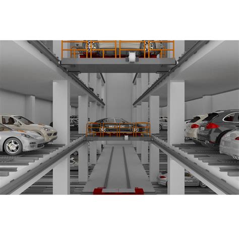 Ce Approved Ground Or Underground Fully Automated Parking System Automated Parking System And