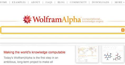 Wolfram Alpha prévoit une version française L Express