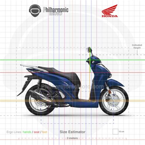 Honda SH I Specs And Ergonomics