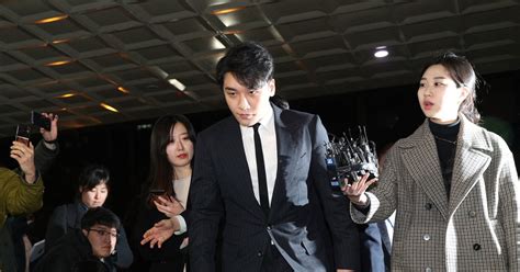 성접대 의혹 경찰 출석하는 승리