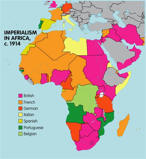 Imperialism Map Diagram Quizlet