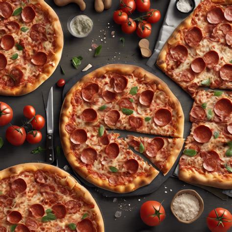 Large Pepperoni Thin Crust Pizza Recipe