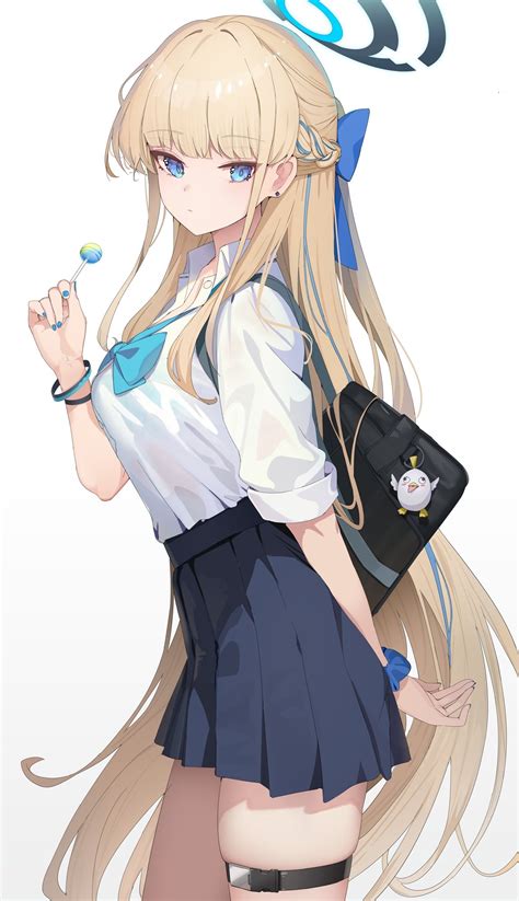 Schoolgirl Toki By ShimanunEO R BlueArchive
