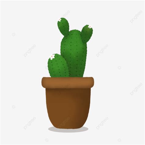 간단한 클립 아트 귀여운 선인장 만화 선인장 초록 정원 Png 일러스트 및 Psd 이미지 무료 다운로드 Pngtree
