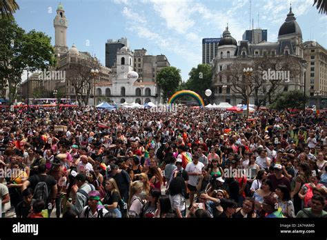 Buenos Aires Buenos Aires Argentina 2nd Nov 2019 28th Pride Parade