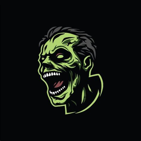 Premium Vector Green Zombie Design Art