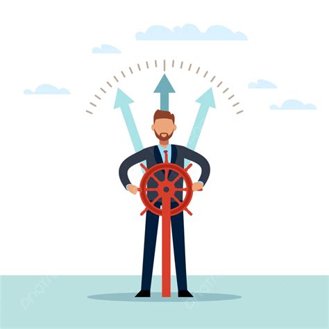 Business Leader Vector Hd PNG Images Leader Captain Business Direction Businessman Background