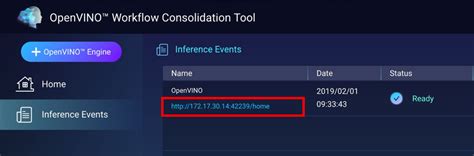 Openvino™ Workflow Consolidation Tool Tutorial Qnap