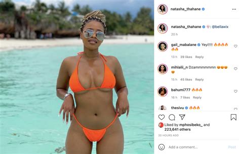 Pics Natasha Thahane And Soccer Star Thembinkosi Lorch Spark Dating