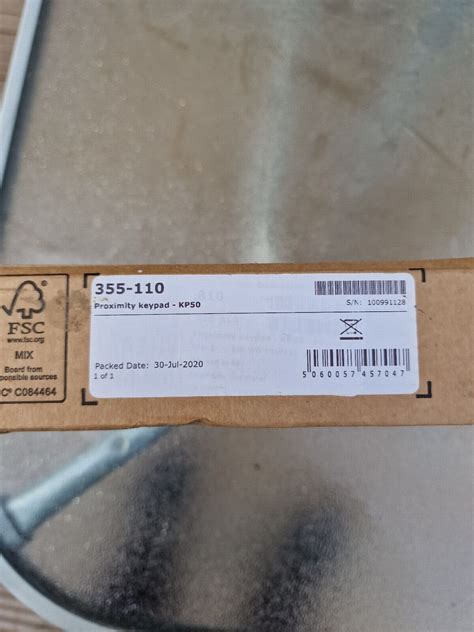 Paxton KP50 Proximity Reader 353 110 BRAND NEW GREY EBay UK