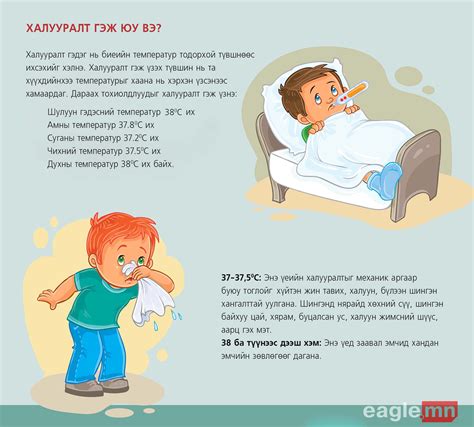 Хүүхдийн халуун бууруулах арга ба Болох болохгүйн дүрмүүд