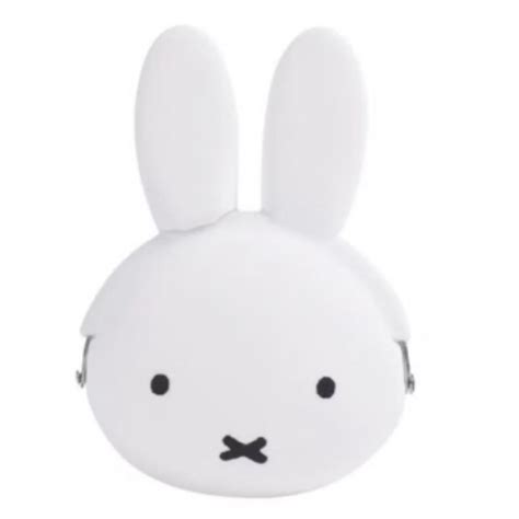 日本帶回 日本正版pochi Miffy Pg Design 大臉造型 米菲 米菲兔 米飛兔 矽膠零錢包 零錢包 蝦皮購物