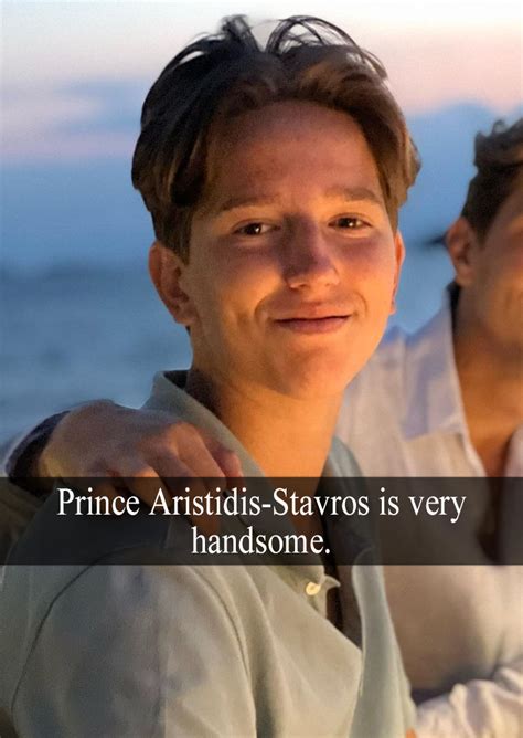 Prince Aristidis Stavros Is Very Handsome Royal Confessions