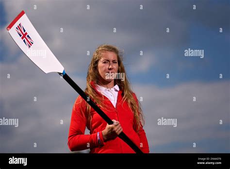 Mathilda Hodgkins Byrne During The Team Gb Paris 2024 Rowing Team