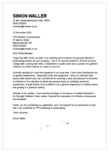 How To Write A School Leaver Cv For 2026 Examples